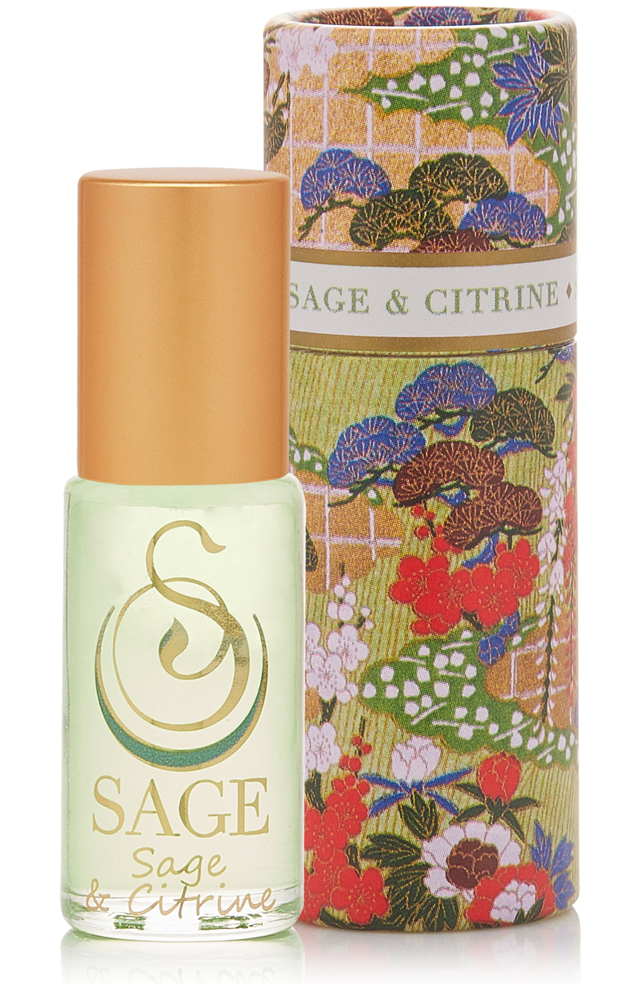 Sage & Citrine Perfume Oil Roll-On | Fresh | The Sage Lifestyle