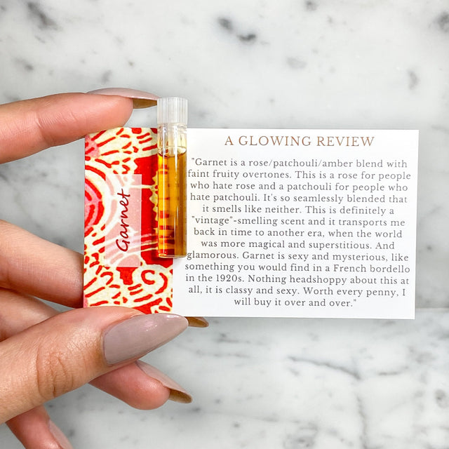 Garnet Gemstone Perfume Collection by Sage – The Sage Lifestyle